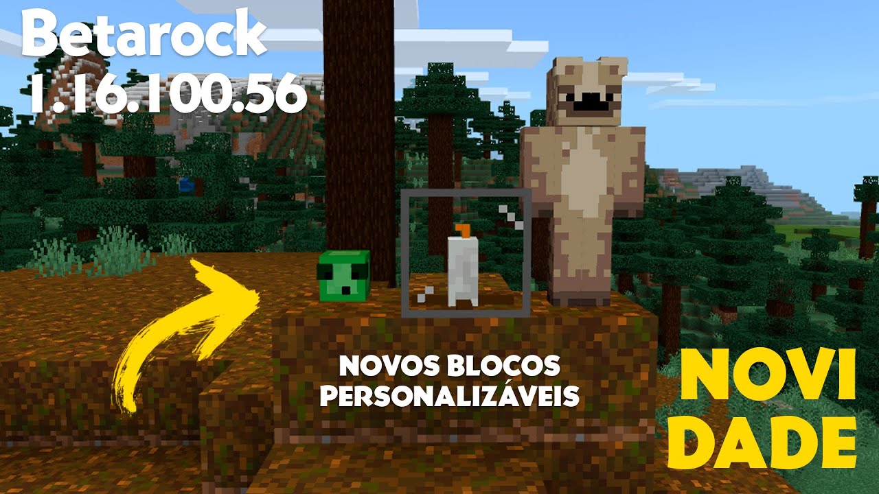 ️ A ÚLTIMA BETA VAI REVOLUCIONAR OS ADDONS DO MINECRAFT BEDROCK ...