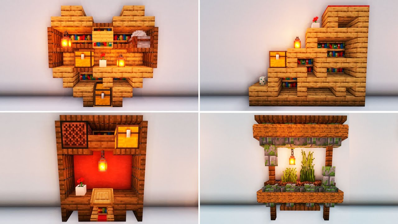 🖼️ 7 Ideias de Decoração Para Deixar Sua Casa MARAVILHOSA no Minecraft ...
